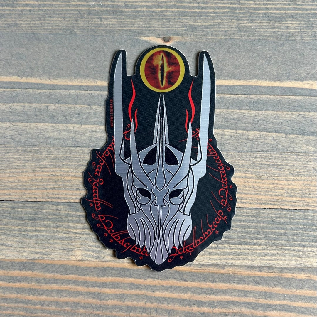 LOTR Sauron the One Ring Sticker - Etsy