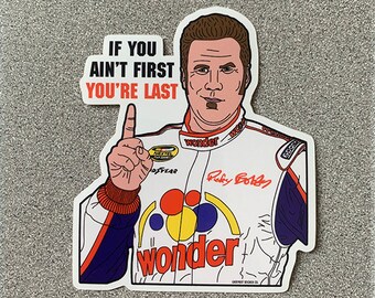 Ricky Bobby Window Decal - Etsy