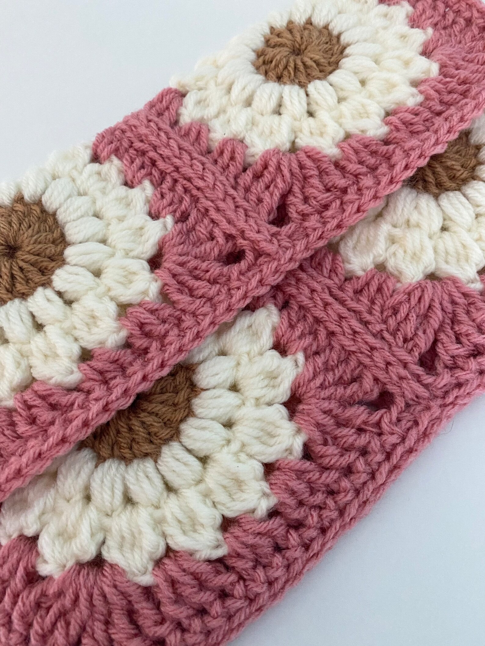 Crochet Granny Square Full Book Cover With Magnetic Button - Etsy UK