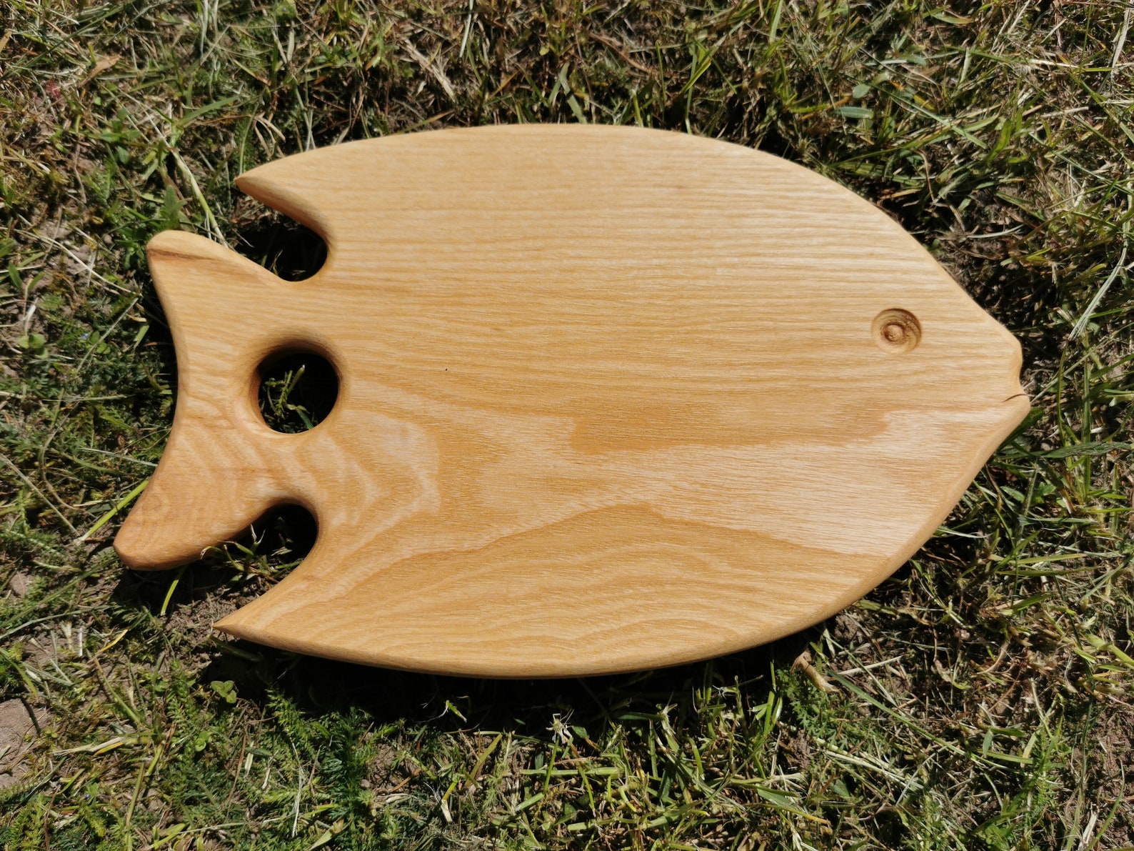 Wooden Hand Made Cutting Board Fish - Etsy