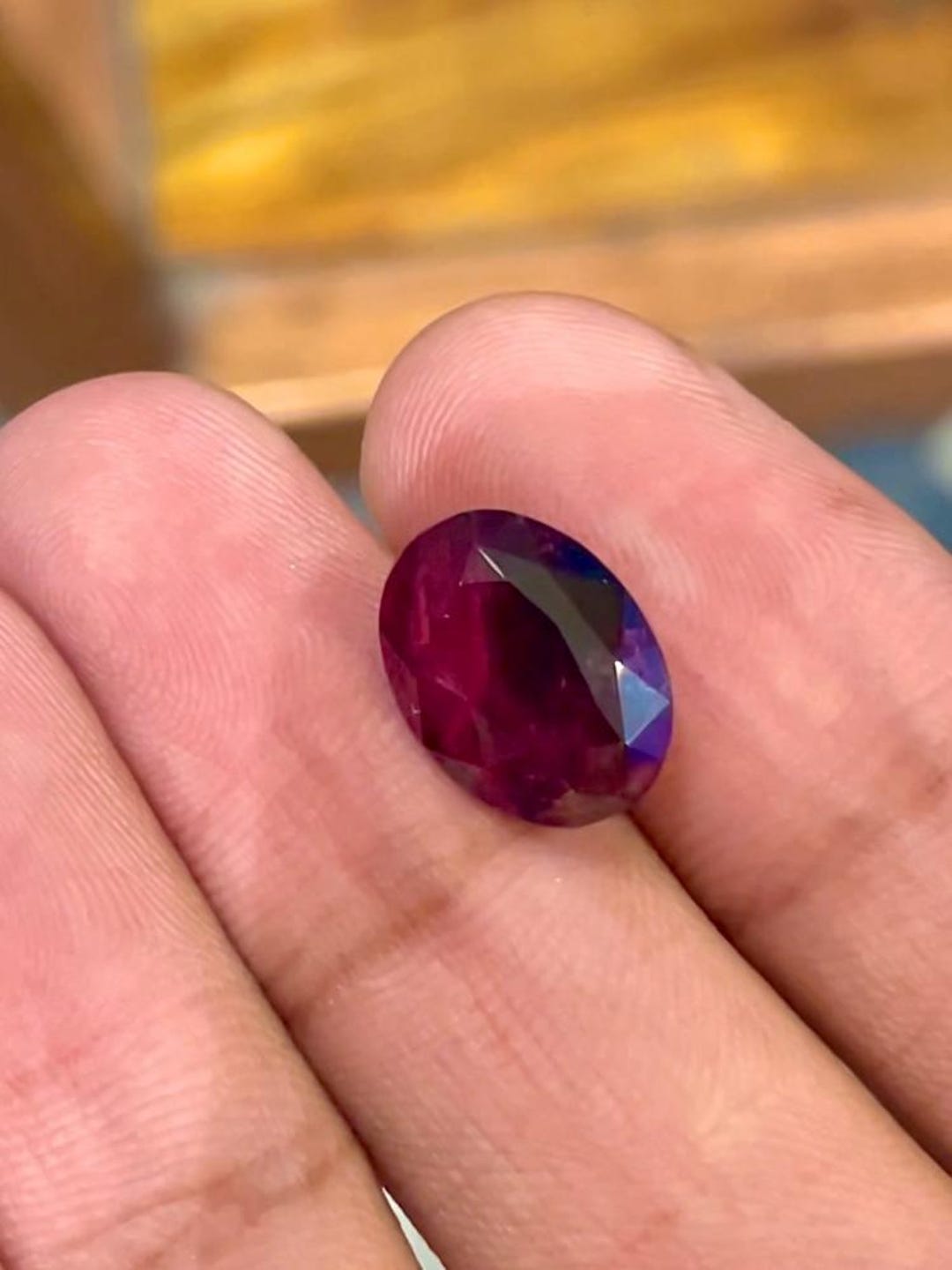 Elite Grade Unheated Natural Winza Ruby Sapphire From Tanzania Huge 6. ...
