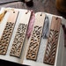 Bookmark different Models in Four Customizable Wood Species - Etsy