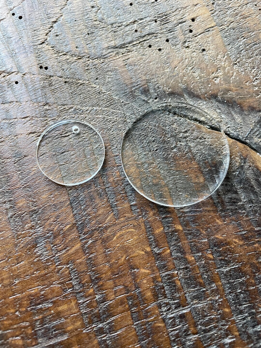 Disques en acrylique transparent plexiglas 2mm à partir de 20mm pour ...