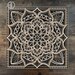 3D Wooden Mandala to Hang, This 3D Sculpture is Composed of Several ...