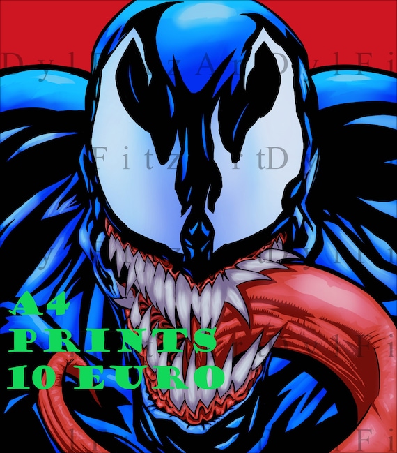 Classic Venom Fanart - Etsy