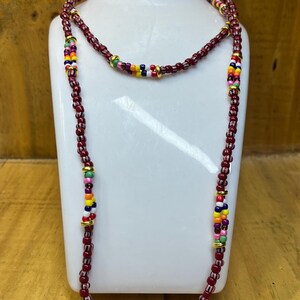 Eleke Collar Oya Necklace Ileke Oya - Etsy