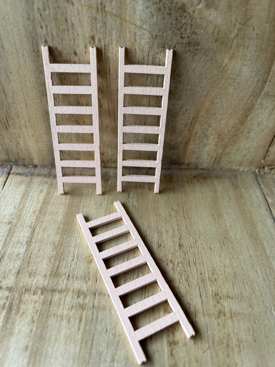 Mini Wooden Step Ladder - Escalera De Madera - Etsy