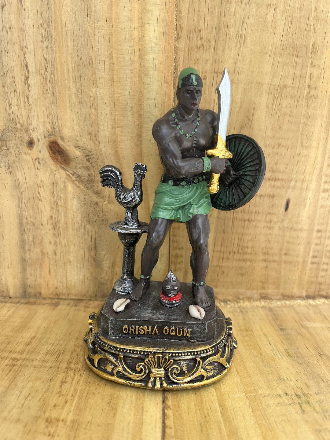 Ogun Statue - Estatua - Etsy