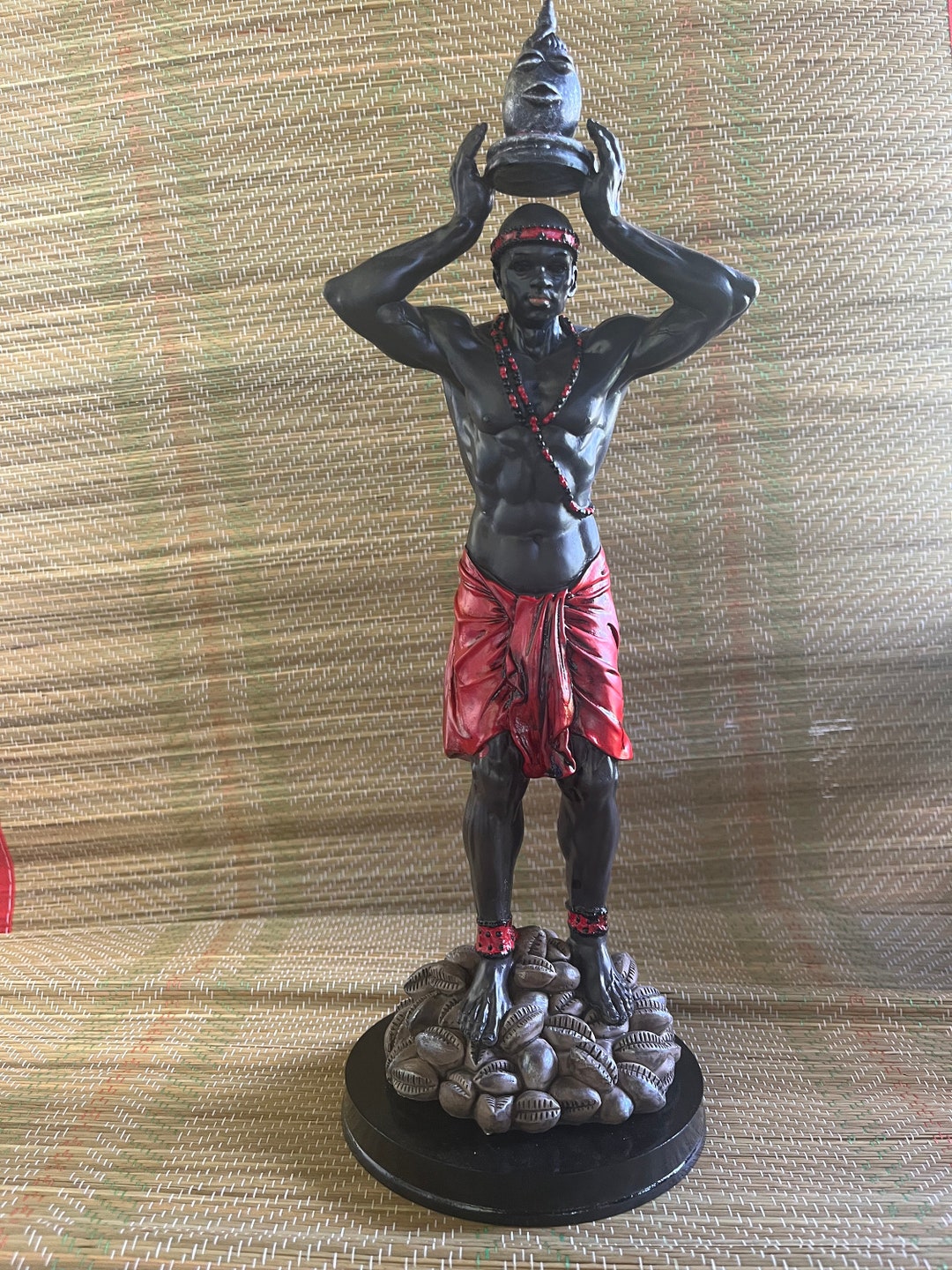 Elegua Statue - Estatua Eleggua - Etsy