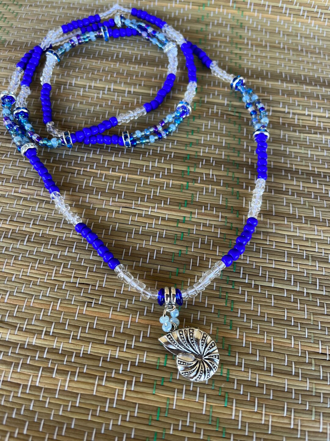 Eleke - Collar - Yemaya - Necklace - Ileke - Etsy