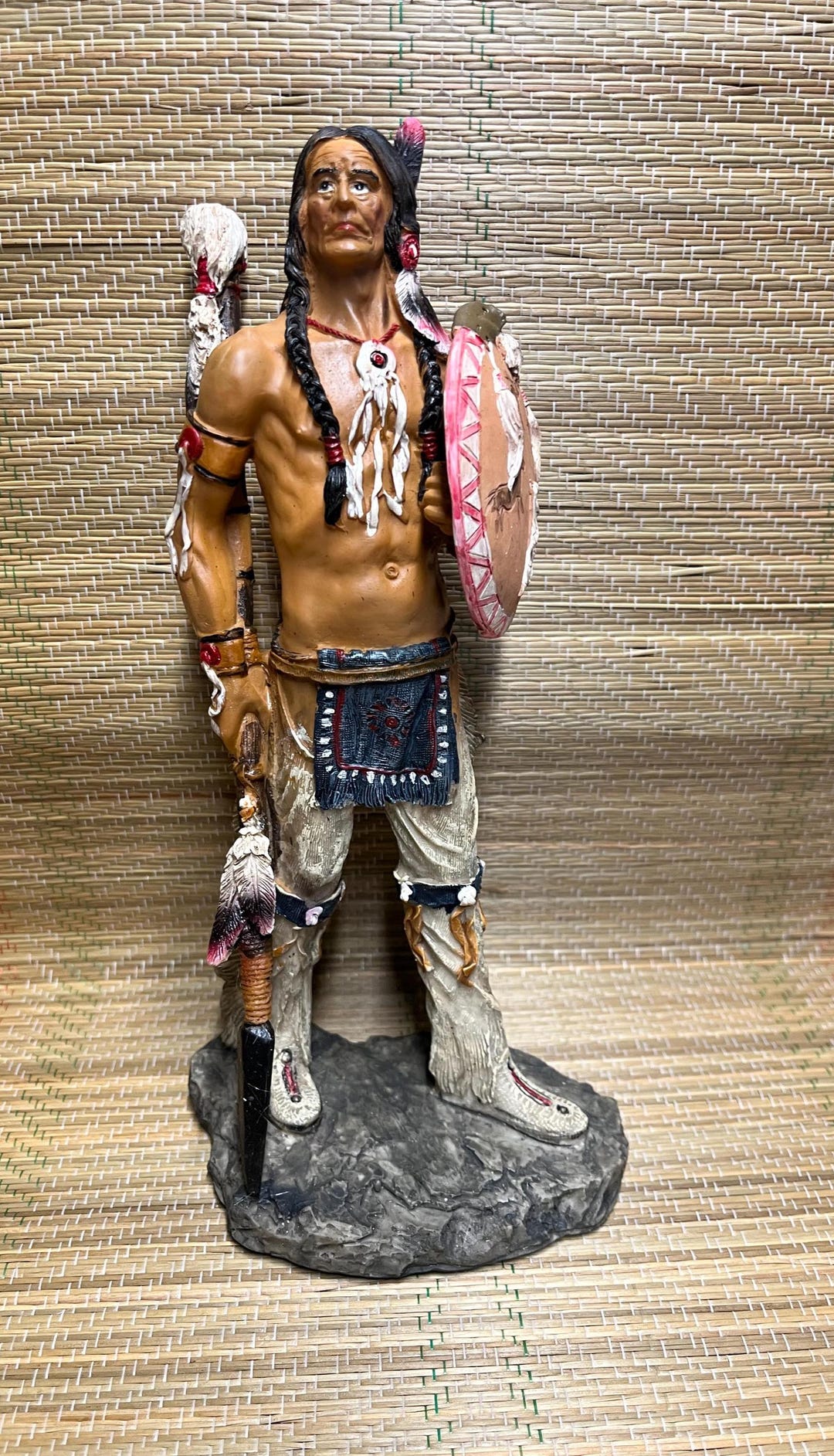 Indian Statue - Indio De Pie - Estatua - Etsy