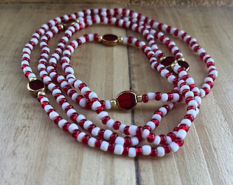 Chango Eleke Collar Ileke De Orisha Santeria IFA Yoruba Lucumi Lukumi ...