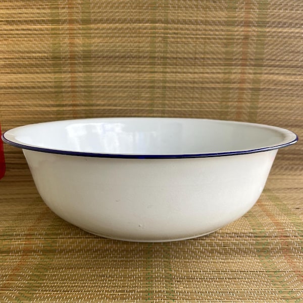 Enamel Wash Basin - Etsy