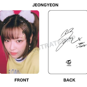TWICE ONCE 4th Generation Fan Club TWICEZINE Version Photocards ...