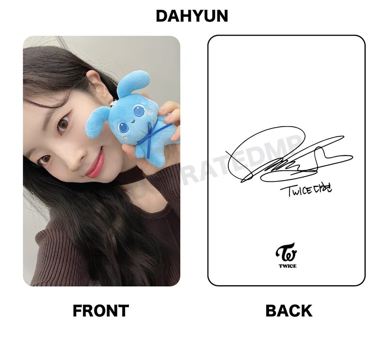 TWICE HARE HARE Blue Cheonsa Photocards (2023) [w/ Freebies] - Etsy