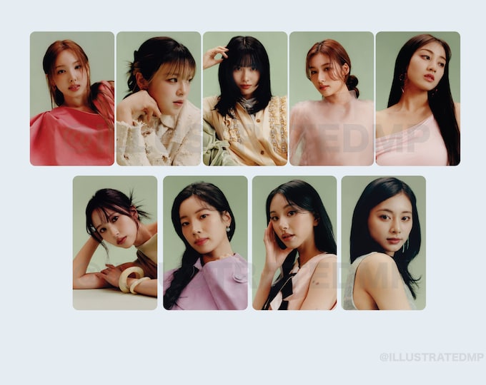 Twice Playing Cards Twice Poker Cards Kpop Stocking Stuffer Holiday ...