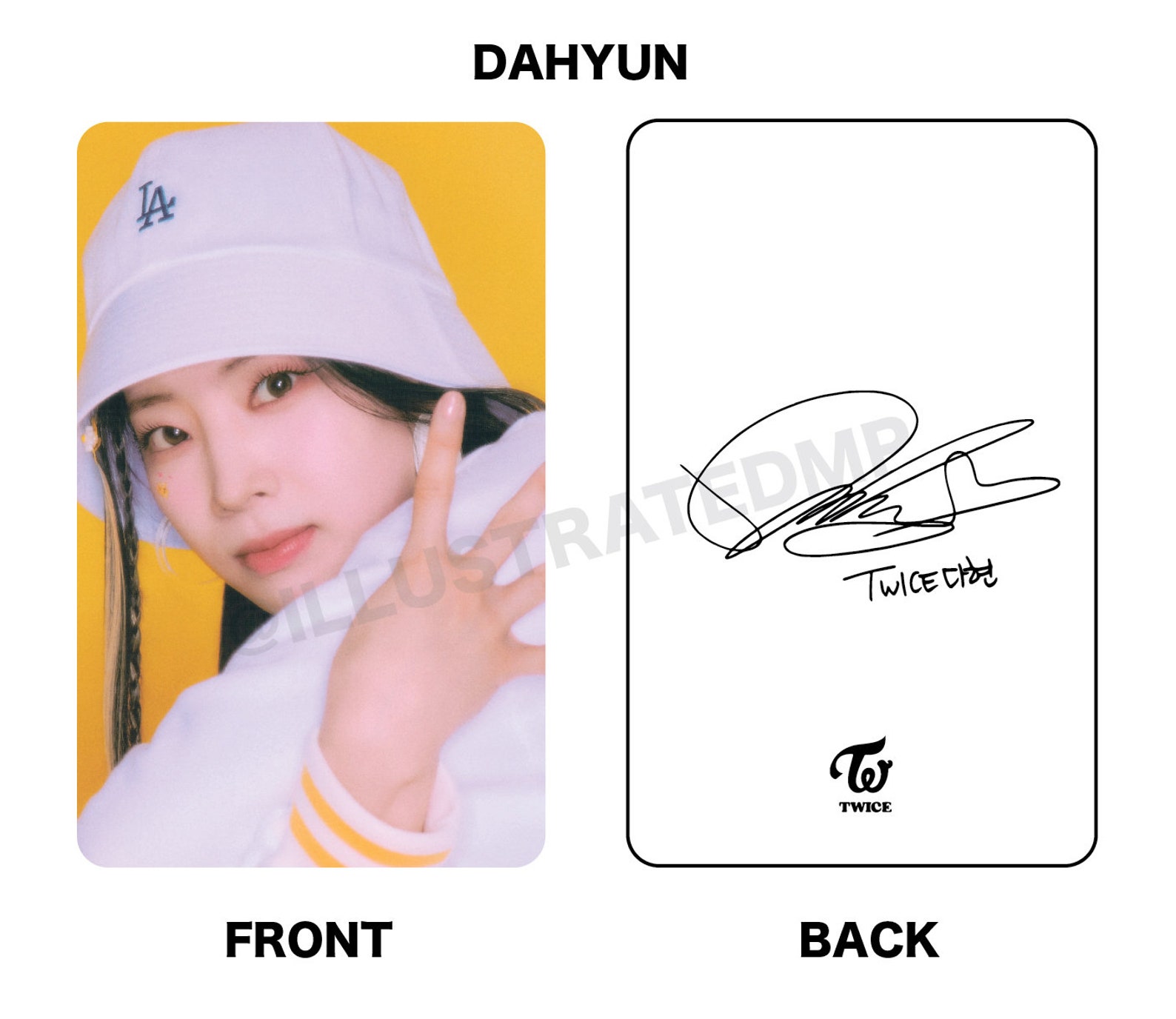 TWICE ONCE 4th Generation Fan Club TWICEZINE Version Photocards ...