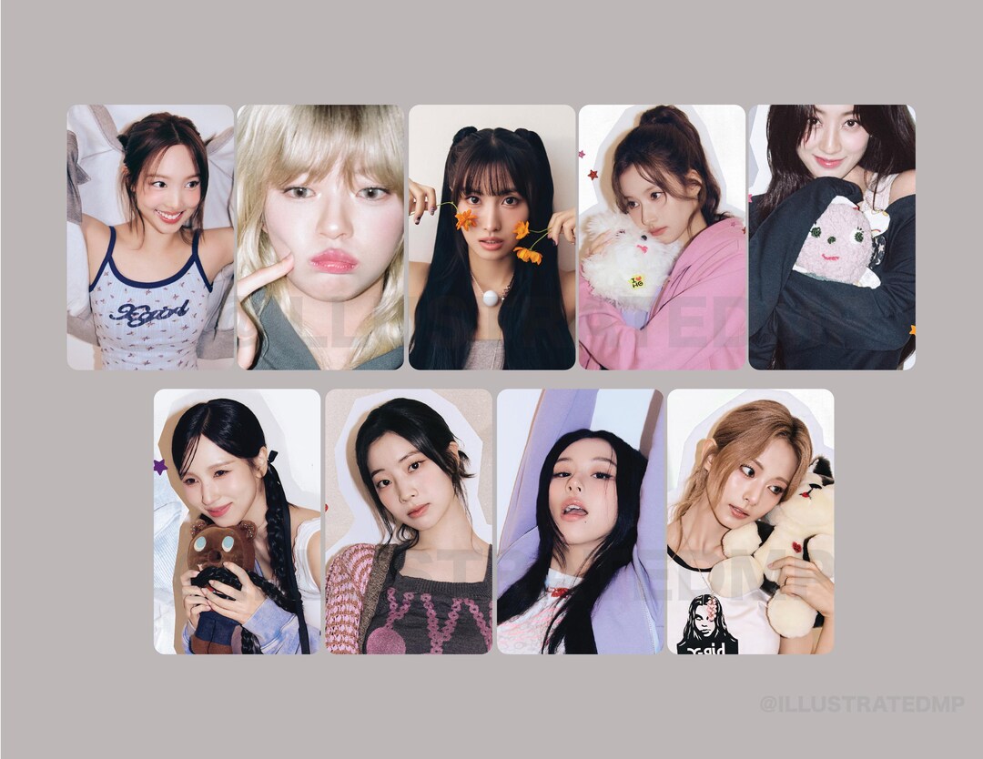 TWICE STRATEGY Step 4 Concept Photocards (unofficial) [w/ Freevies] - Etsy