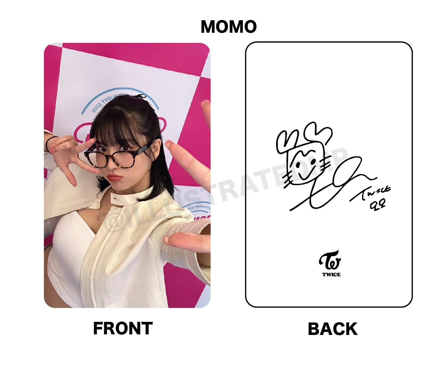 TWICE ONCE AGAIN 2023 Photocards (twice 8th Anniversary) [w/ Freebies ...