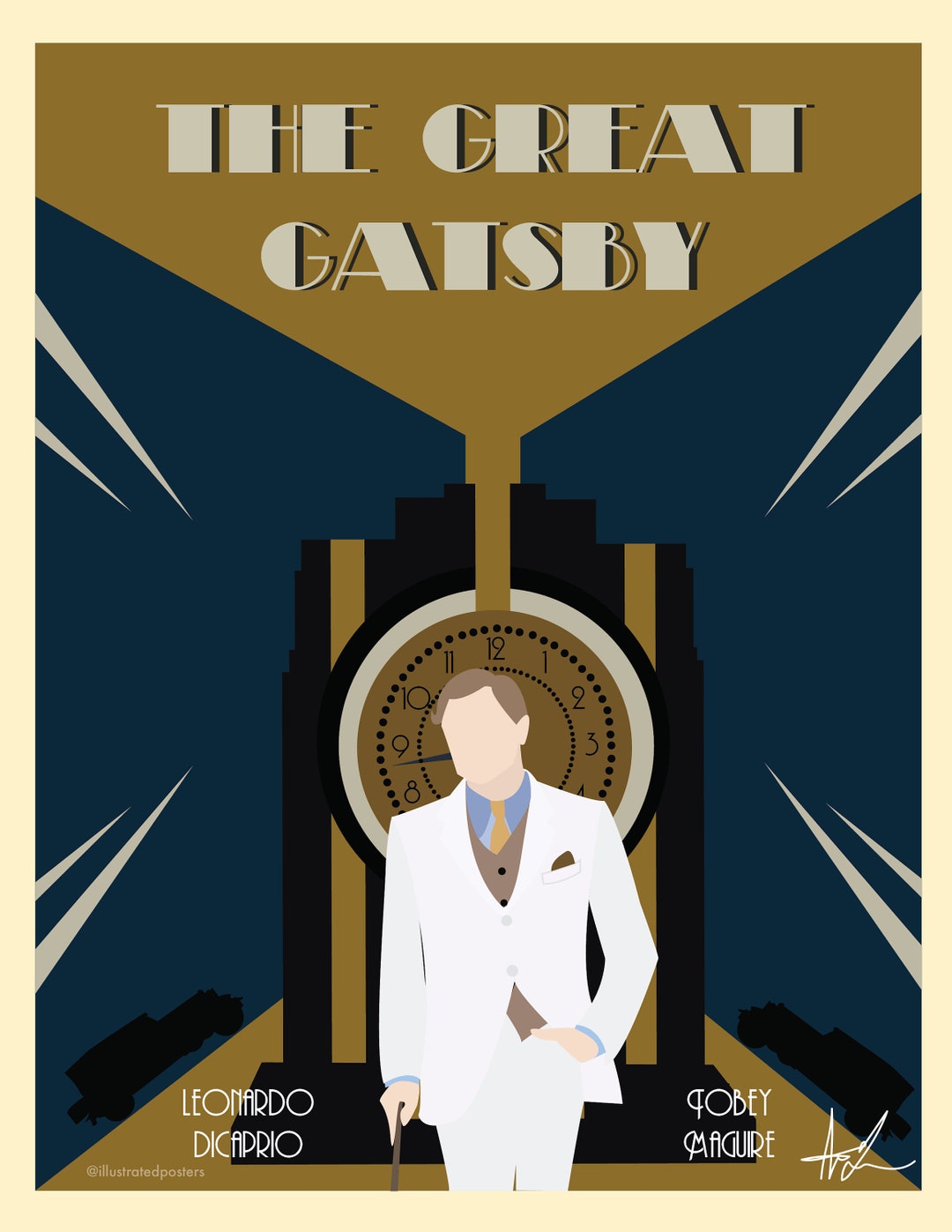 The Great Gatsby (2013) Digital Poster - Etsy