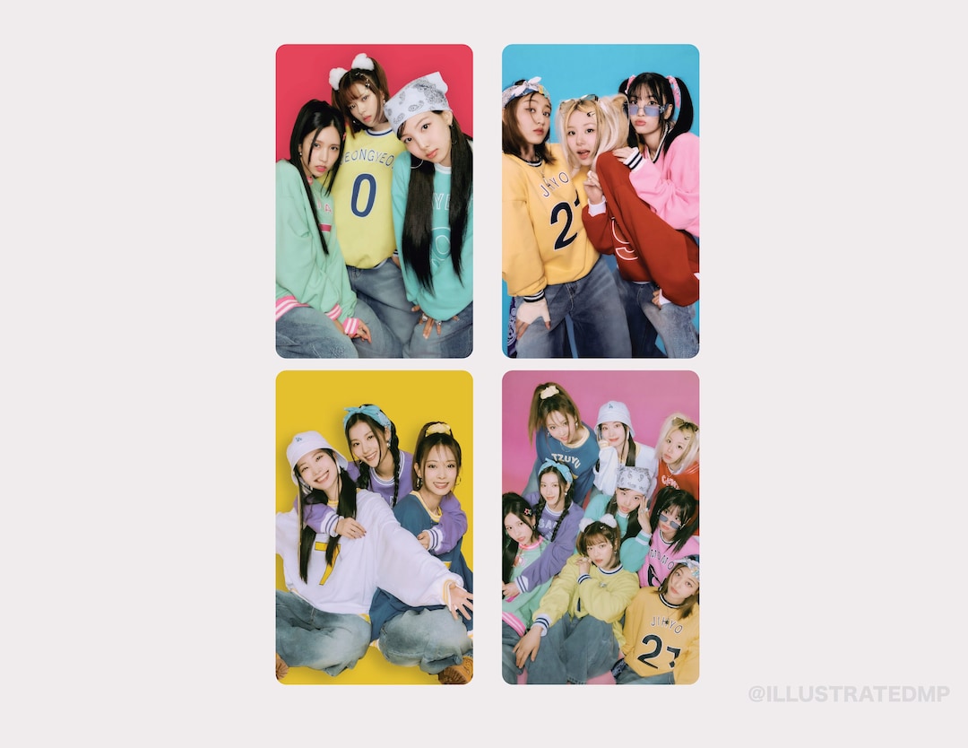 TWICE UNIT ONCE 4TH Generation Fanclub Photocards [w/ Freebies] - Etsy