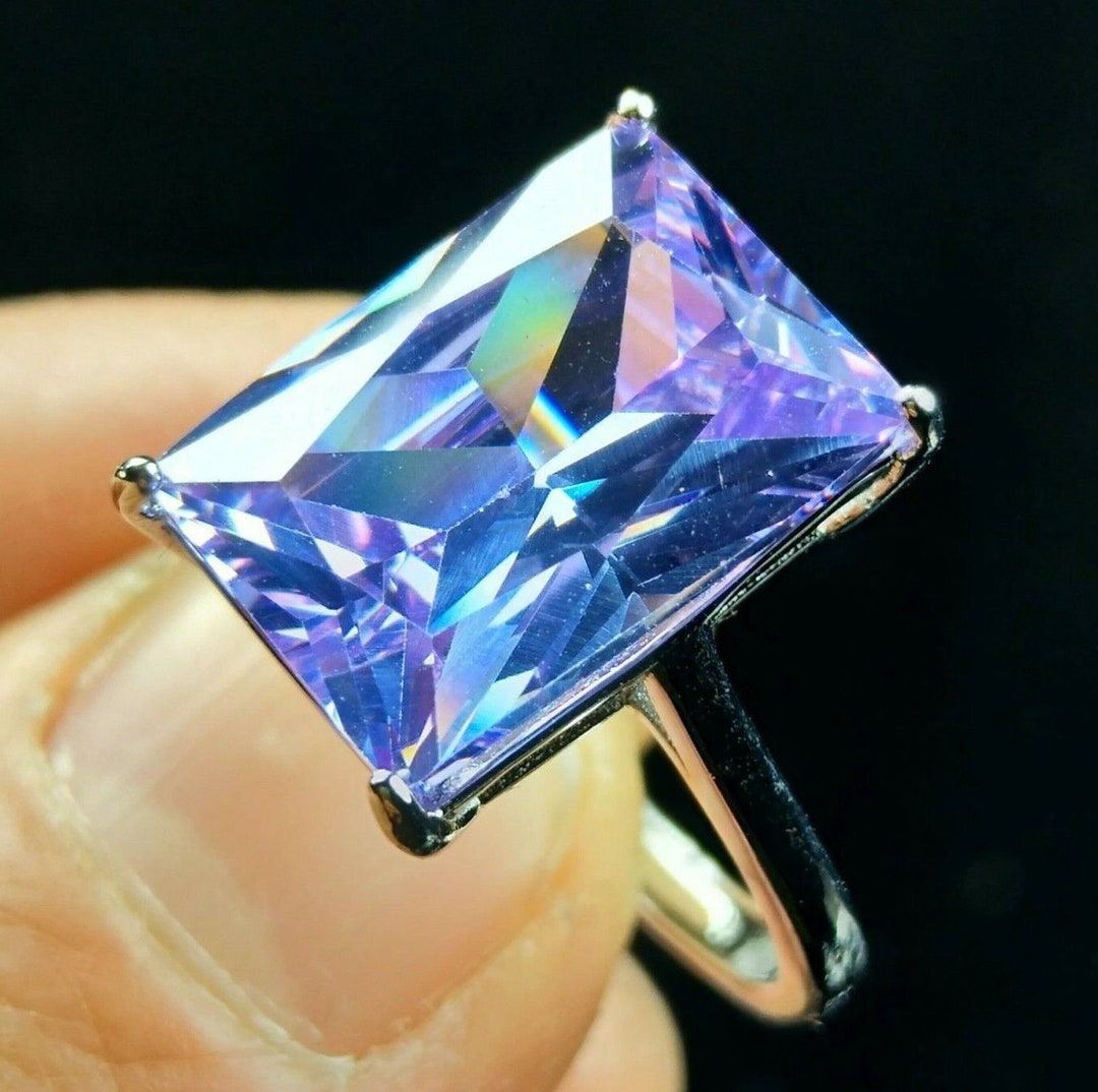 Andara Crystal Monatomic Reiki Arcturian Stone Ring 4.94g - Etsy