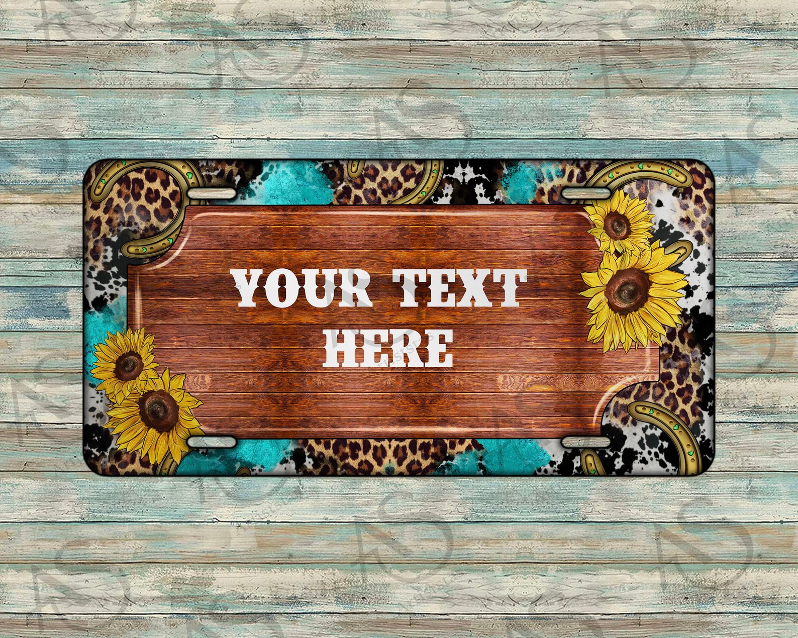 Custom Western License Plate Png Sublimation Design Western - Etsy