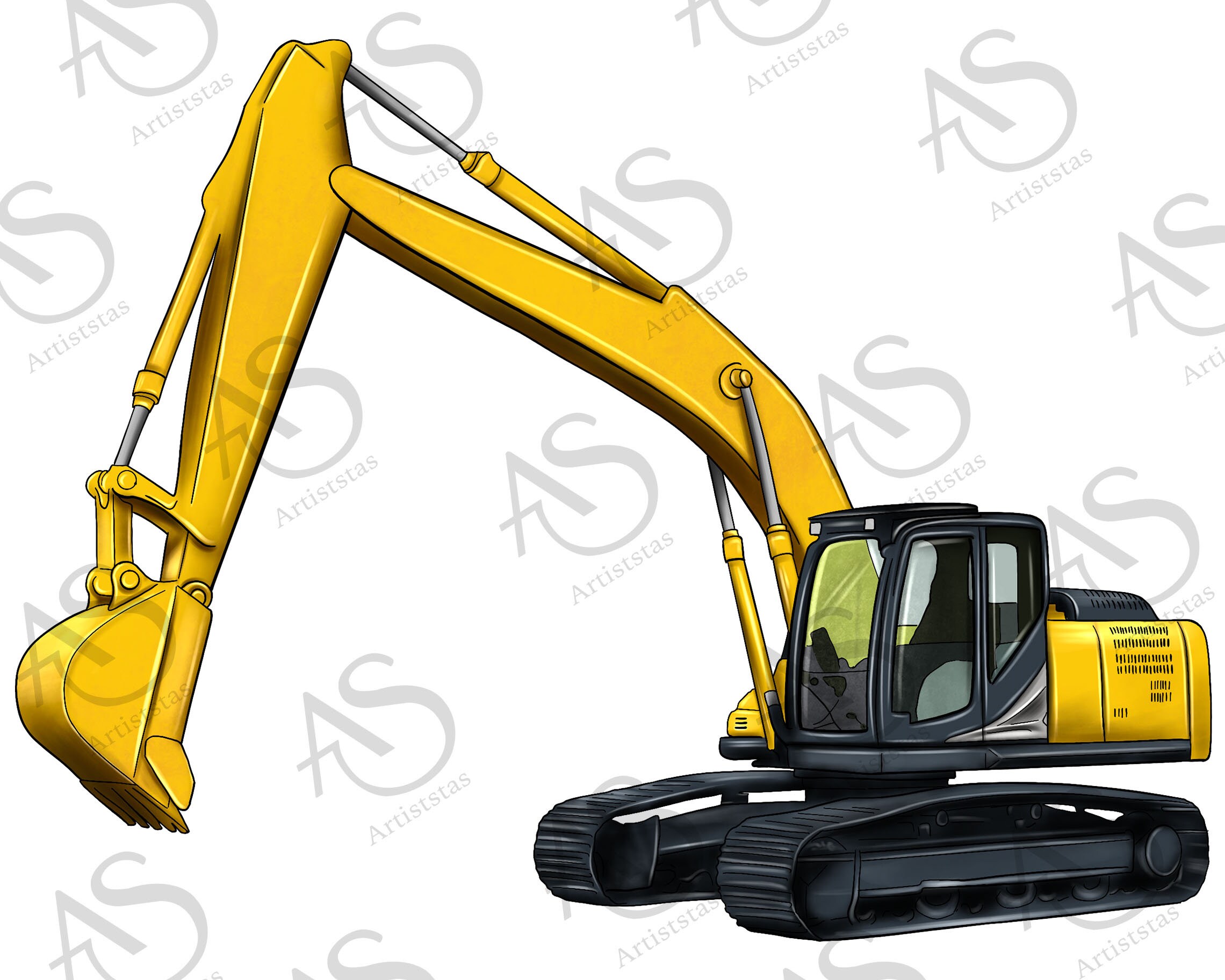 Bagger Png Sublimation Design Bagger Png Bulldozer Png - Etsy Schweiz