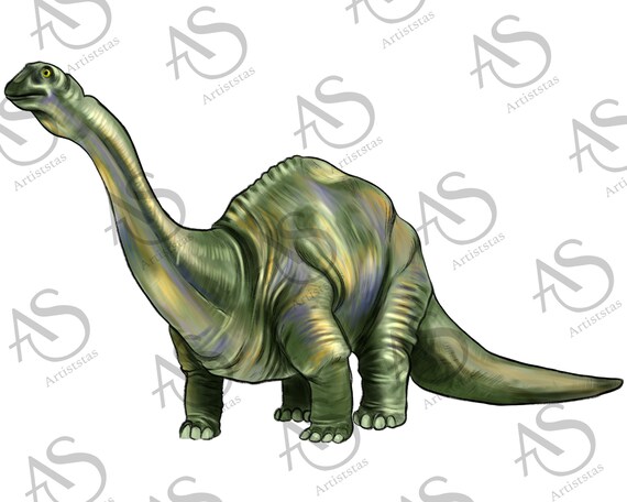 Brontosaurus Png Sublimation Design Hand Drawn Brontosaurus - Etsy