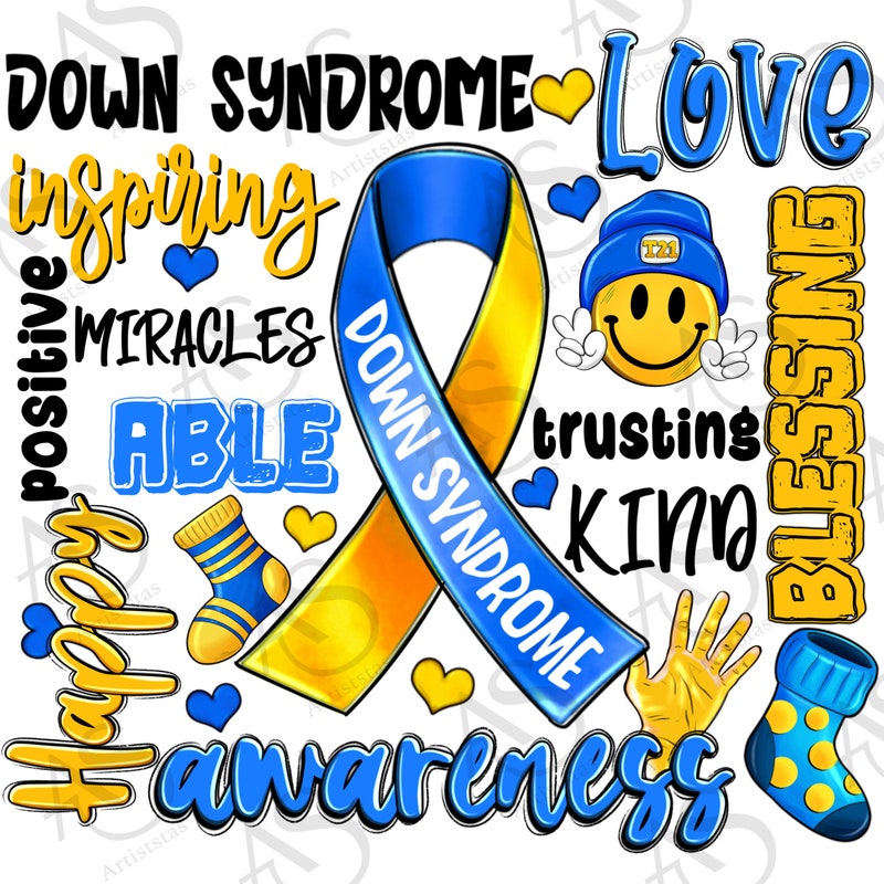 Down Syndrome Ribbon - Etsy