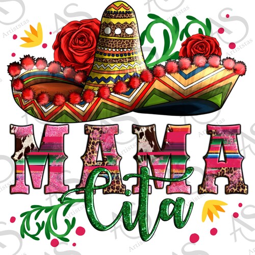 Mama Cita PNG Image Cinco De Mayo Design Transparent PNG - Etsy
