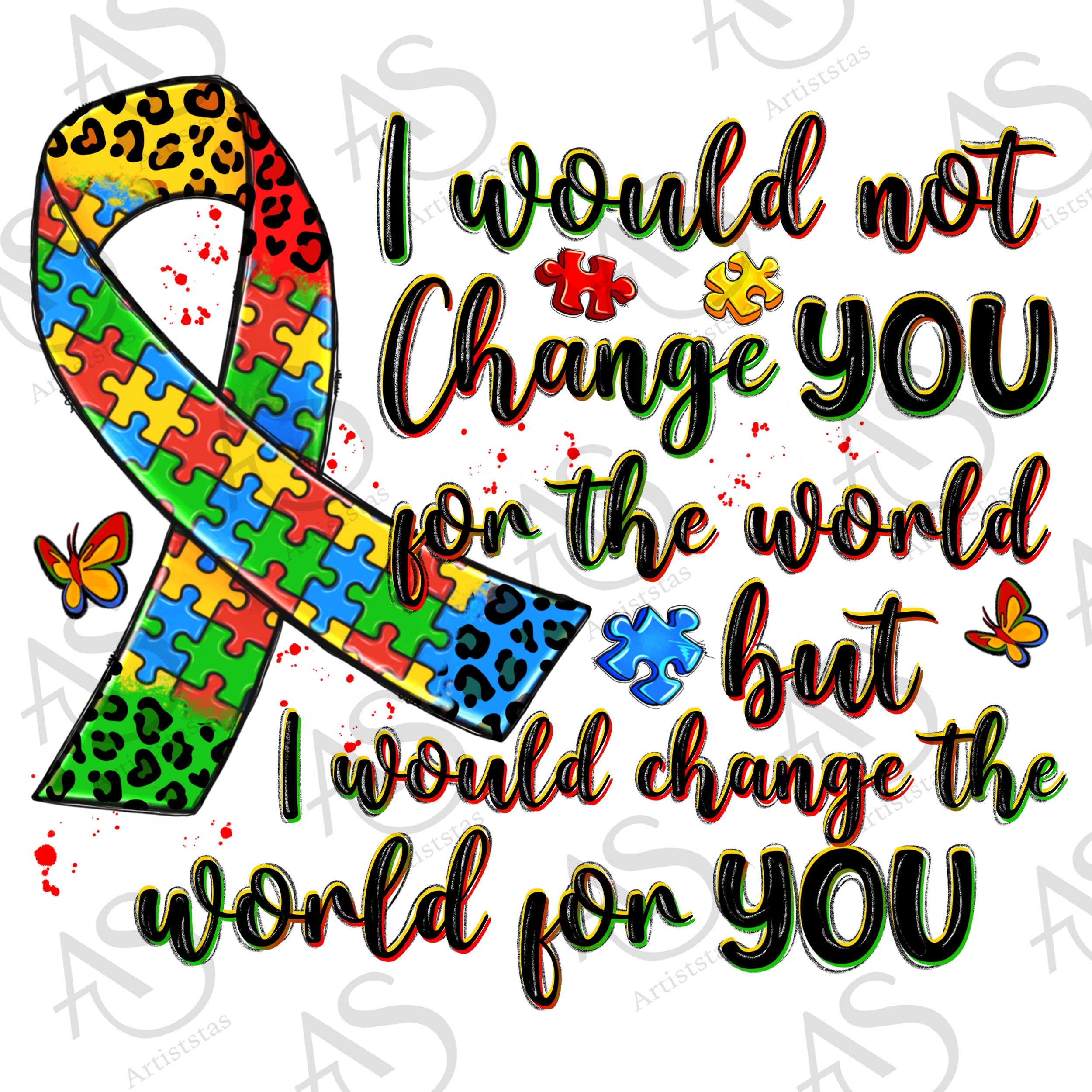 Autism Awareness Png Sublimation Design Download, Autism Awareness Png ...