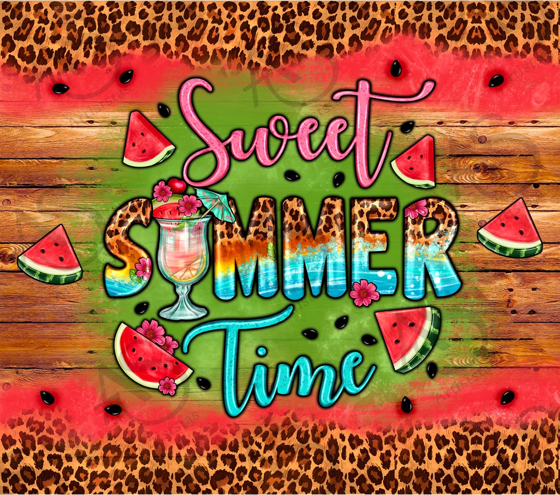 Sweet Summer Time Tumbler Png Sublimation Designsummer - Etsy