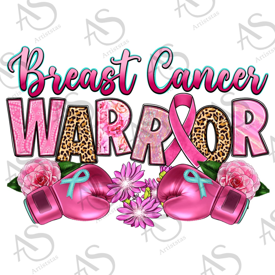 Breast Cancer Warrior Png Sublimation Design Download, Breast Cancer ...