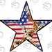 Western American Flag Star Png Sublimation Design, Leopard Usa Flag ...