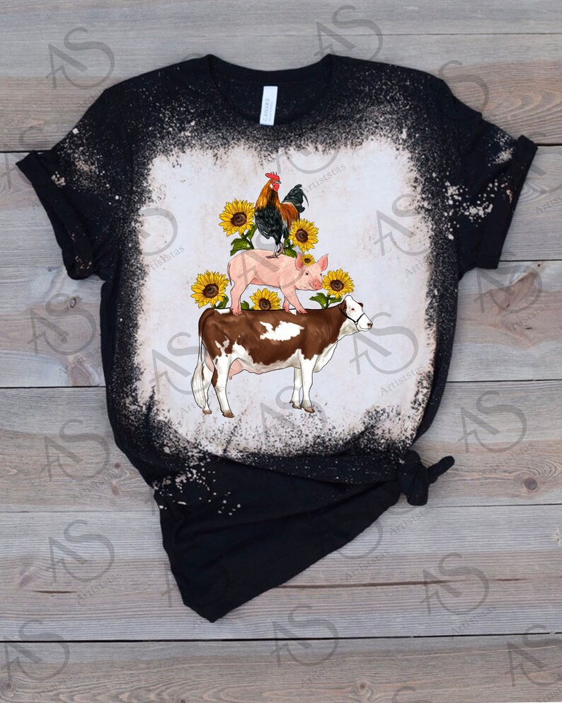 Western Farm Life Animals Png Western Cow Png Western Pig | Etsy