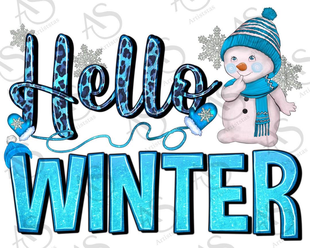 Western Hello Winter Png Sublimation Design, Winter Png, Baby Snowman ...
