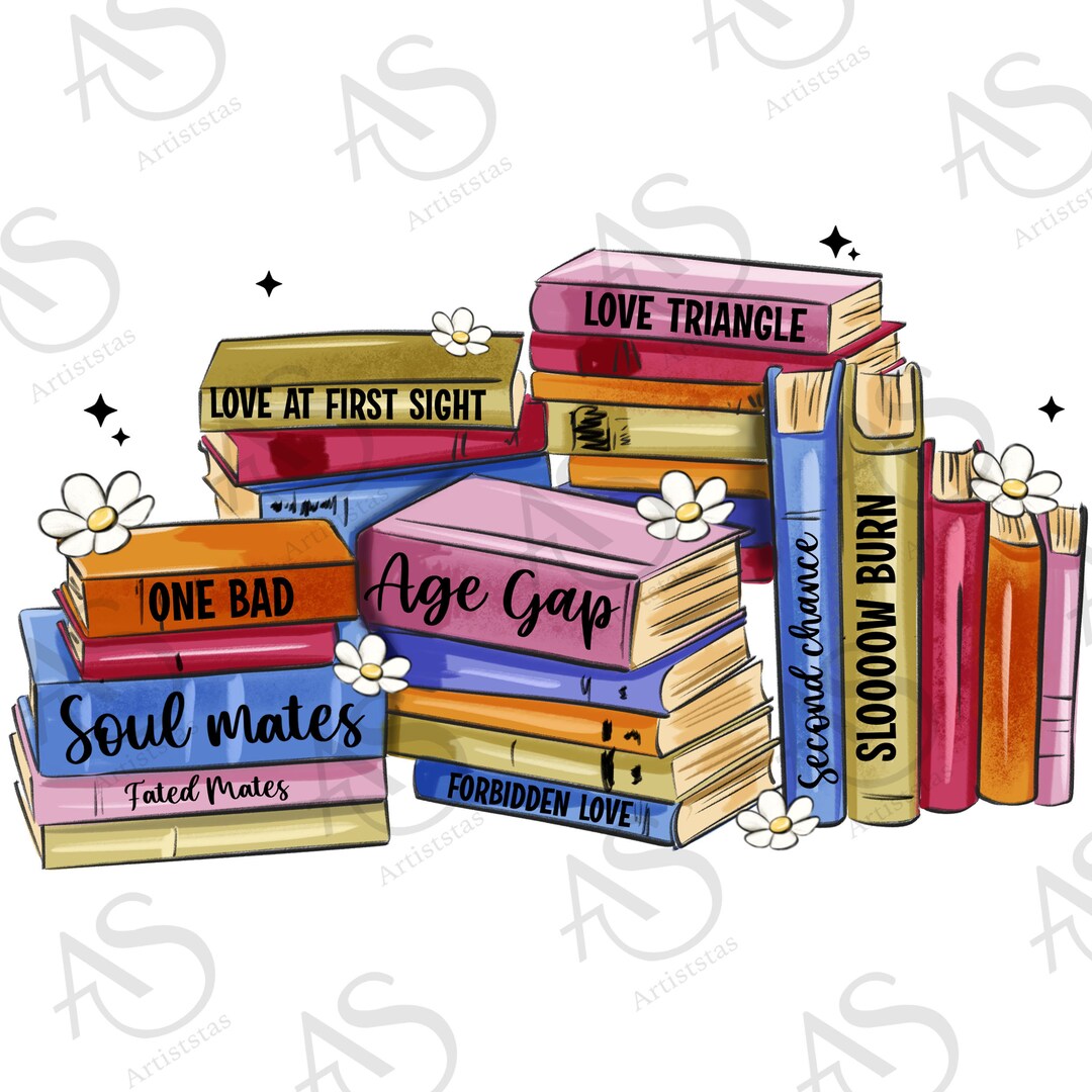 Book Tropes Png Sublimation Design Download, Bookworm Png, Reading Png ...