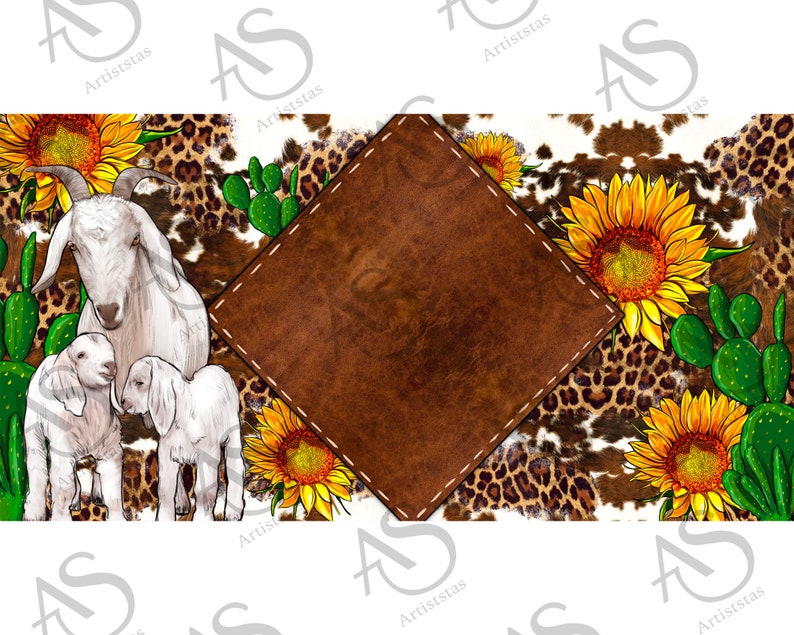Custom Western Goats License Plate Png Sublimation Design | Etsy