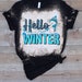Western Hello Winter Png Sublimation Design, Winter Png, Baby Snowman ...