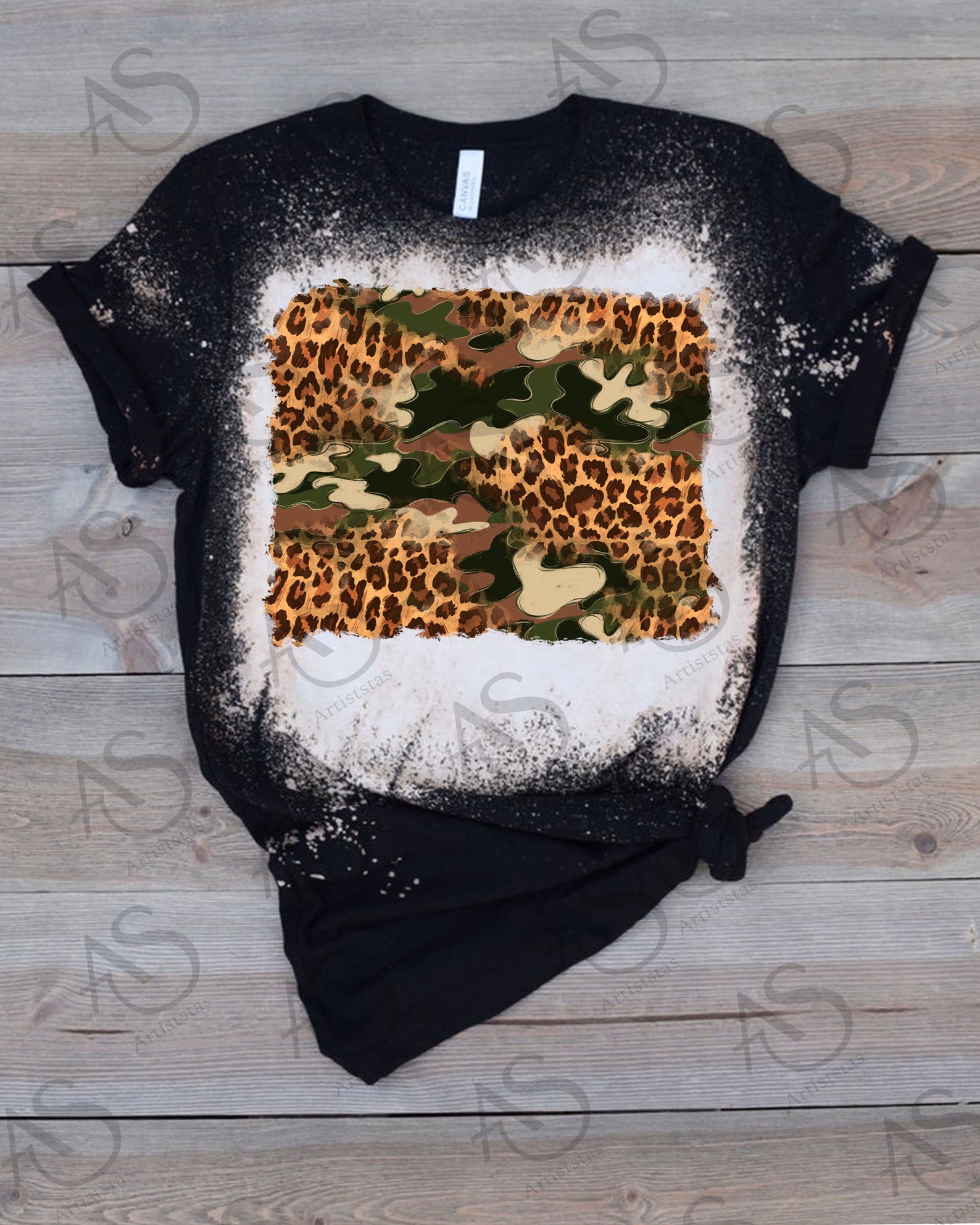 Camouflage and Leopard Background Sublimation Design Leopard - Etsy