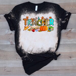 Fall Teacher Png Sublimation Design Download, Teacher's Day Png, Fall ...