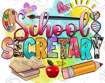 Secretary Png Sublimation Design Download, Office Team Png, Western ...