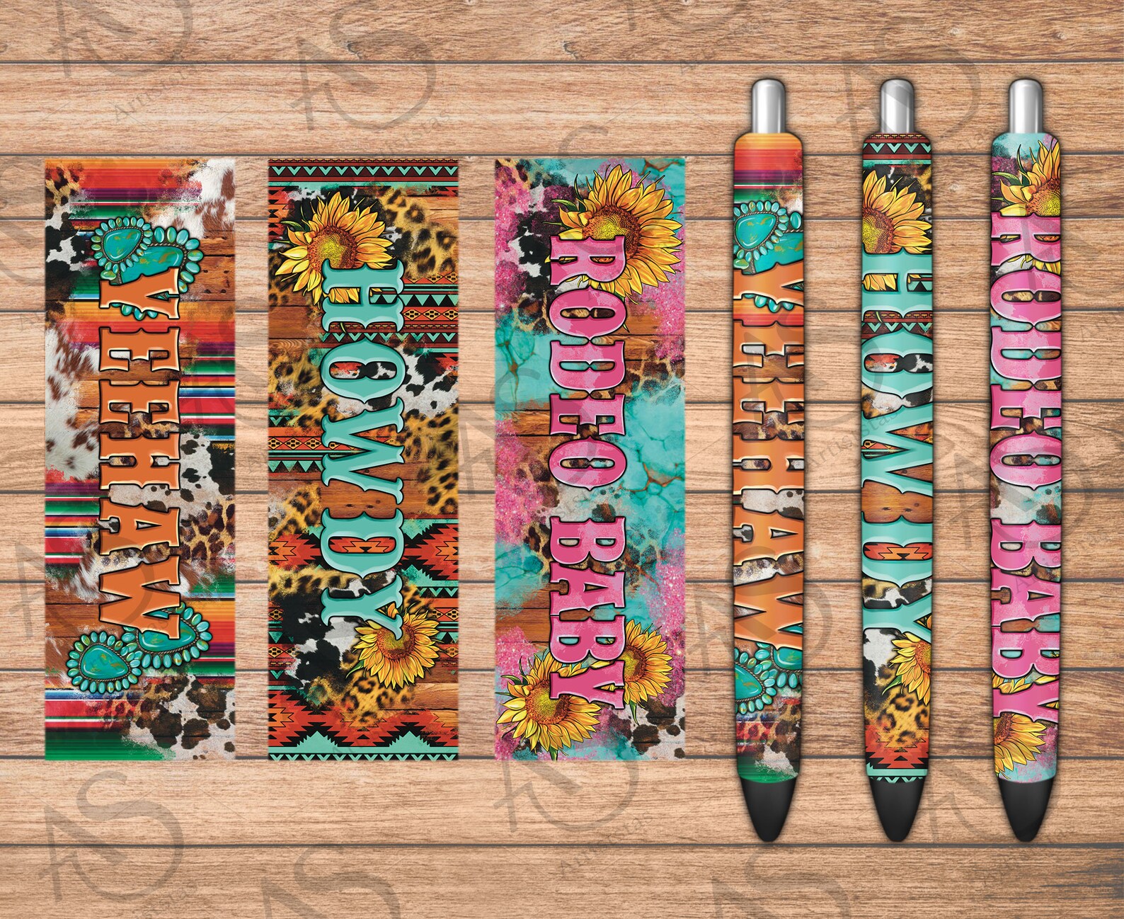 Western Pen Wraps Png Sublimation Design Howdy Pen Wraps Png - Etsy