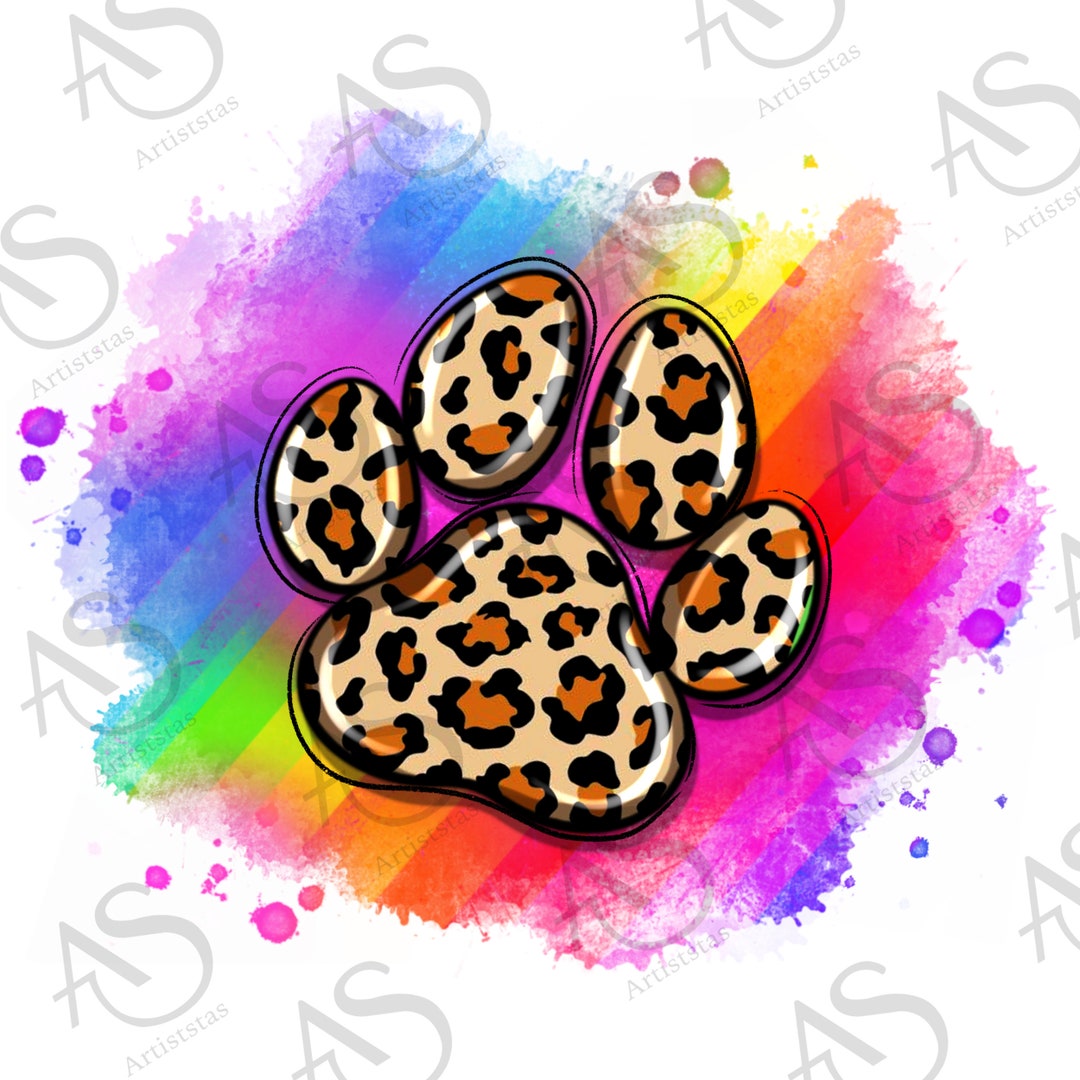 Pride Dog Paw Png Sublimation Design Download, Love is Love Png, LGBTQ+ ...