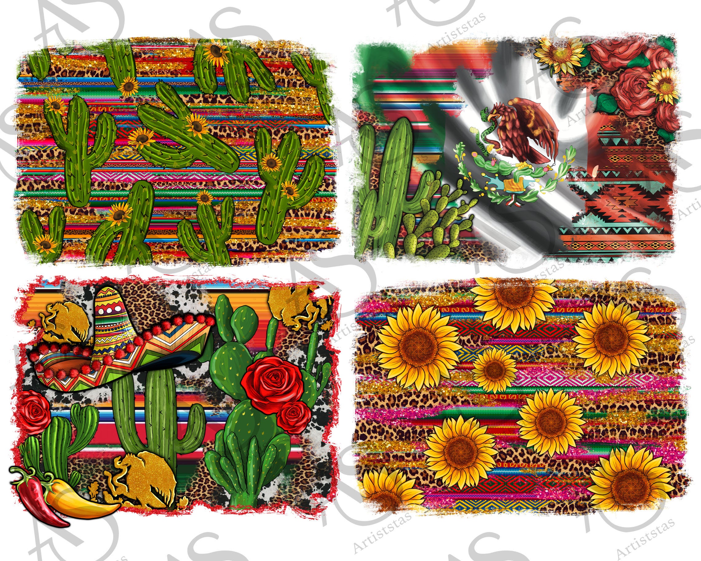 Mexico Png Sublimation Design Bundle 30 Png Files Cinco De - Etsy