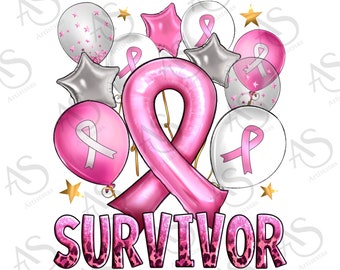 Cancer Ribbon Balloons - Etsy