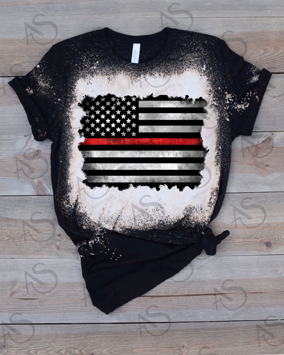 Thin Red Line American Flag Background Png Thin Red Line - Etsy