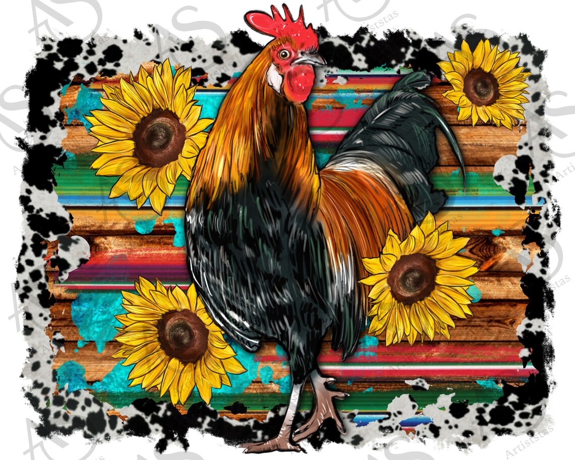 Western Rooster Coop Animals Png Sublimation Designwestern - Etsy
