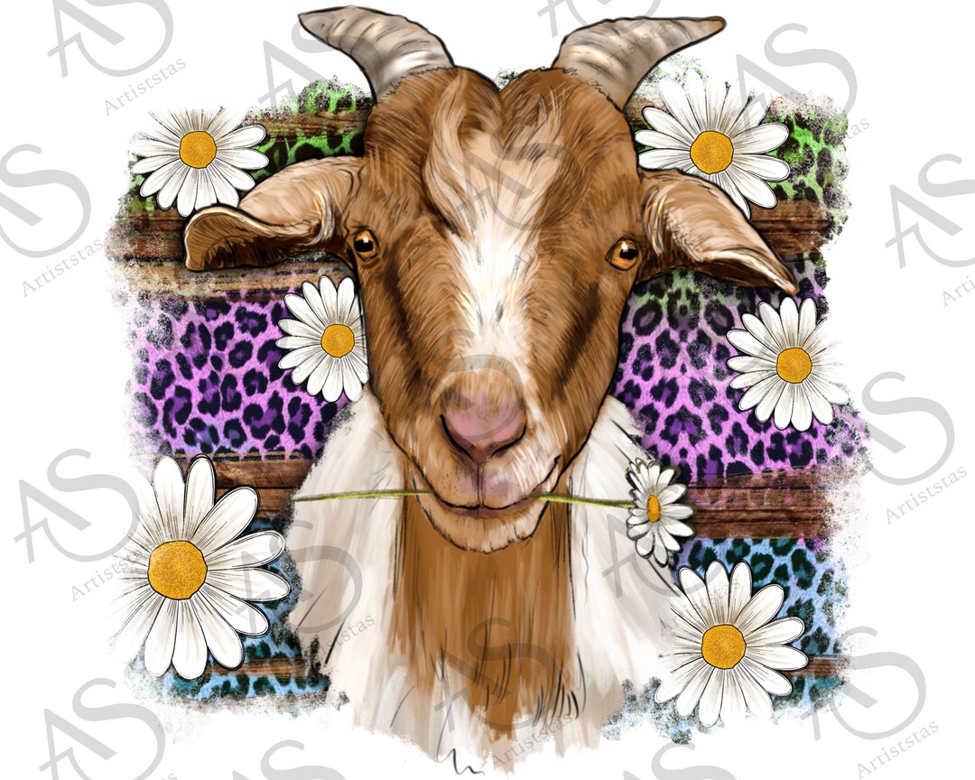 Easter Goat Png Sublimation Design, Western Easter Day Png, Goat Png ...